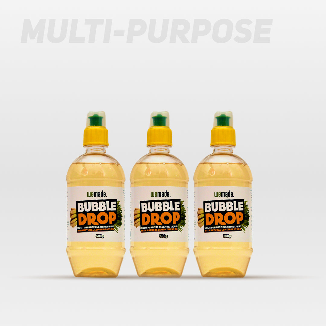 bubble dishes cleaning