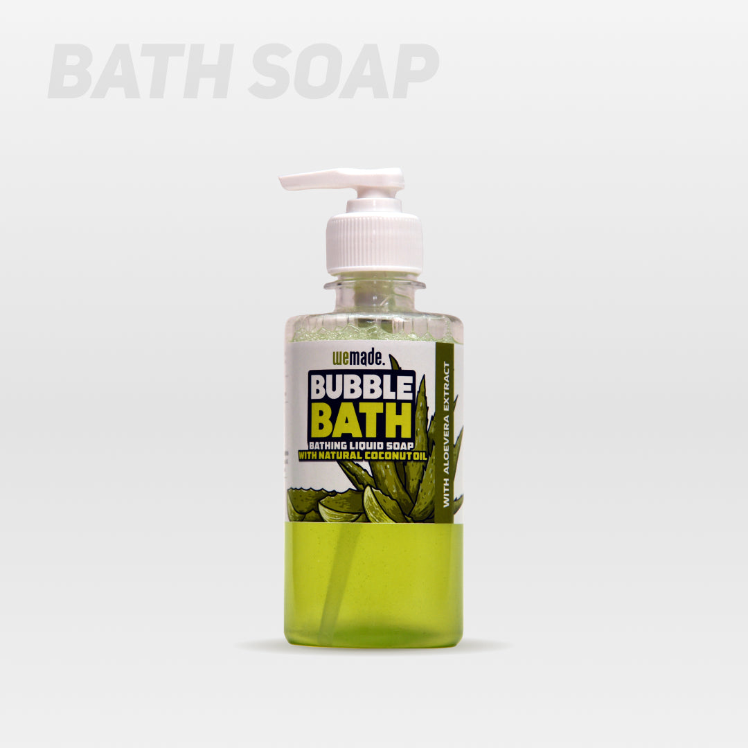 Bubble Bath, Bathing Liquid Soap, with Aloevera Extract, 250g – Wemade ...